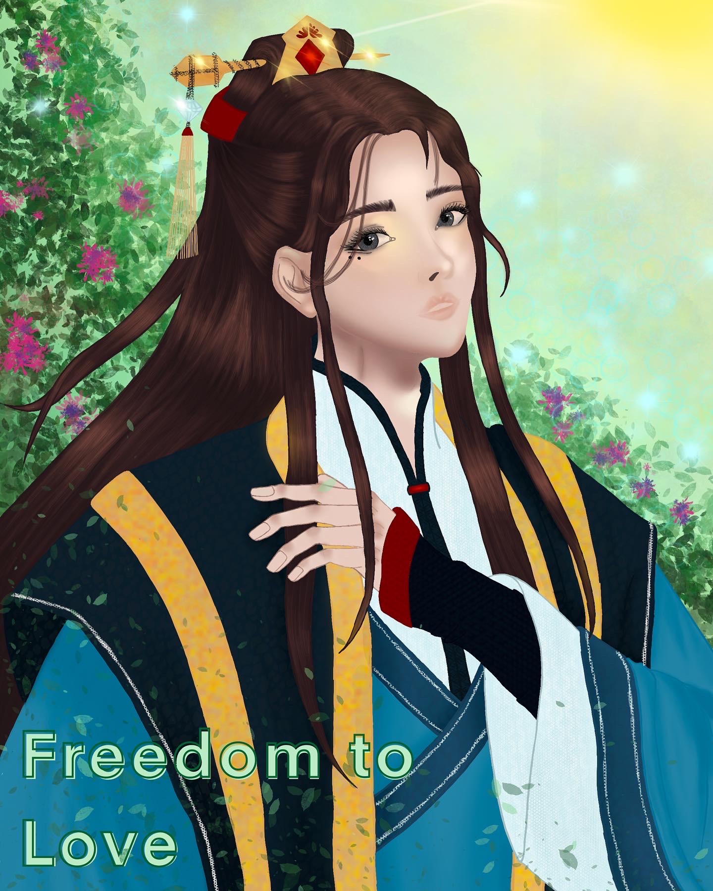 Freedom to love - web novel - Flying Lines.